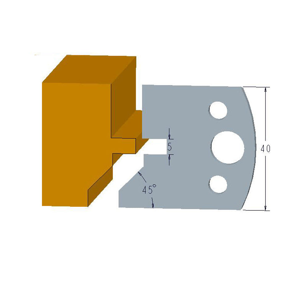 Sheartak Profile Knives 80320083 for Shaper Cutters