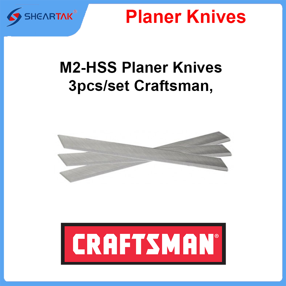 M2-HSS Knives 3pcs/set Craftsman, Jet JJ4, Boice Crane