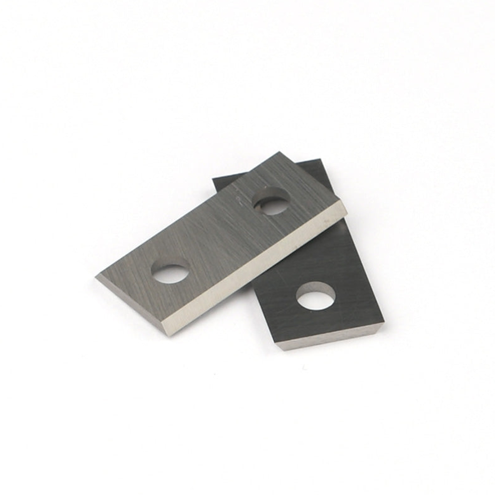 25x12x1.5 mm Rectangular Carbide Insert Knife with Two Cutting Edges