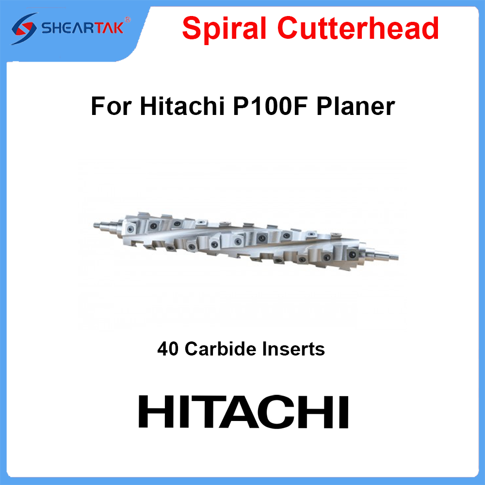 Spiral Cutterhead for Hitachi P100F |Hitachi P100F Parts|Sheartak