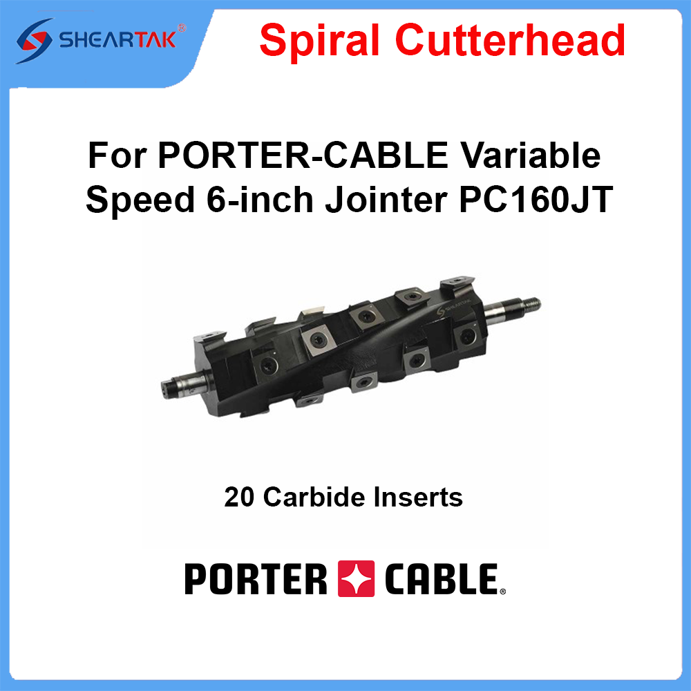Helical Head for PORTER-CABLE 6-inch Jointer PC160JT