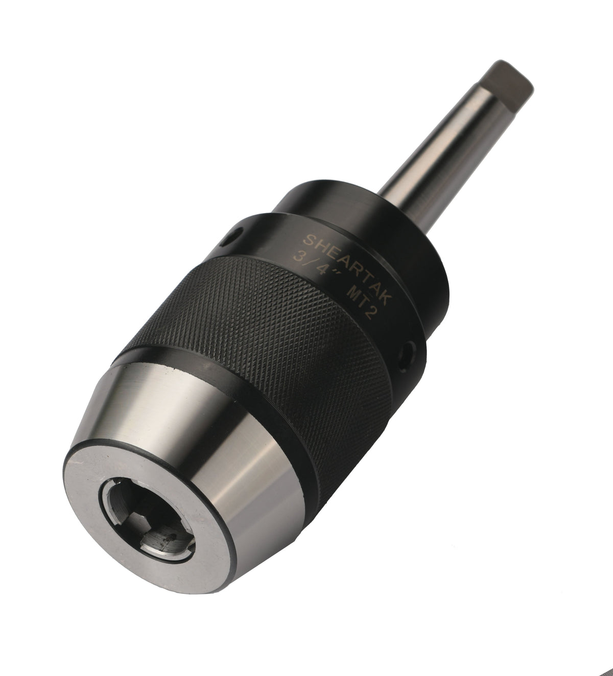 Keyless Drill Chucks with Integrated MT2 Shank tang type